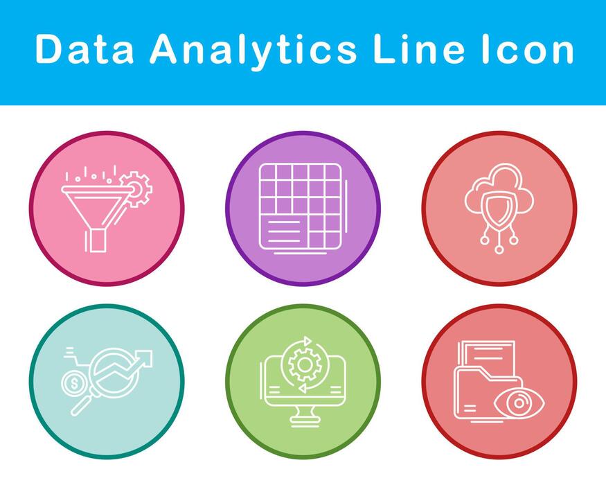 Data Analytics Background Vector Art, Icons, and Graphics for Free Download