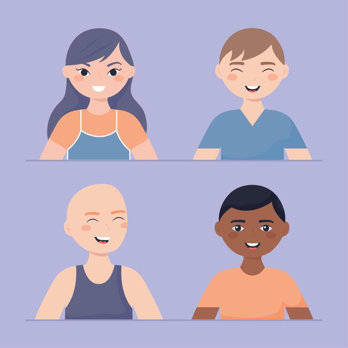 Smiling People Vector Art, Icons, and Graphics for Free Download