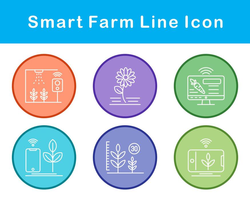 Smart Farming Icon Vector Art Icons And Graphics For Free Download
