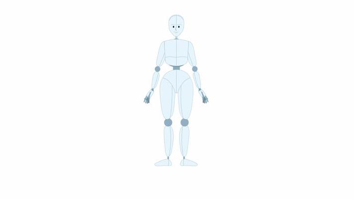 Robot Animation Stock Video Footage for Free Download