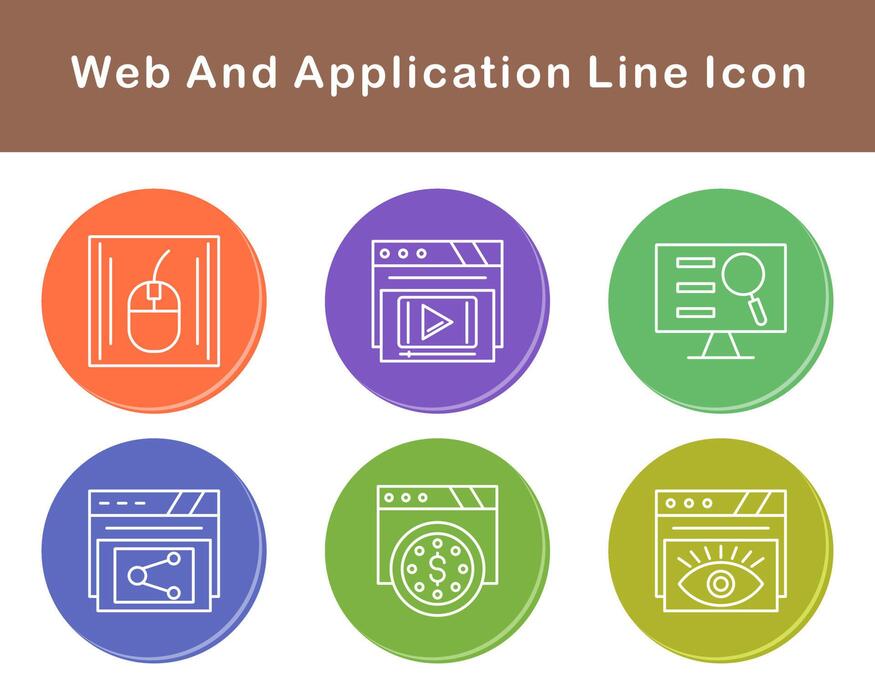 Web Application Icon Vector Art, Icons, and Graphics for Free Download