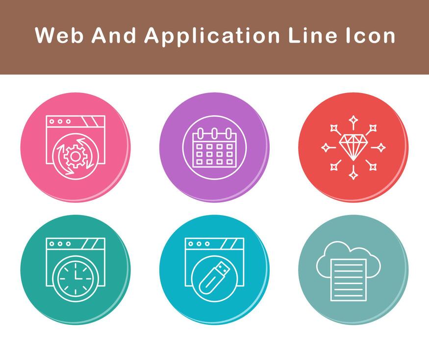 Web Application Icon Vector Art, Icons, and Graphics for Free Download