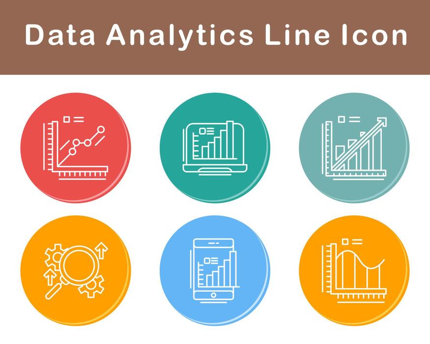Data Analytics Icon Vector Art, Icons, and Graphics for Free Download