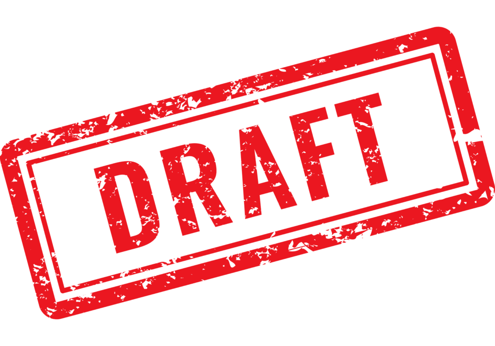 Draft Stamp PNGs for Free Download