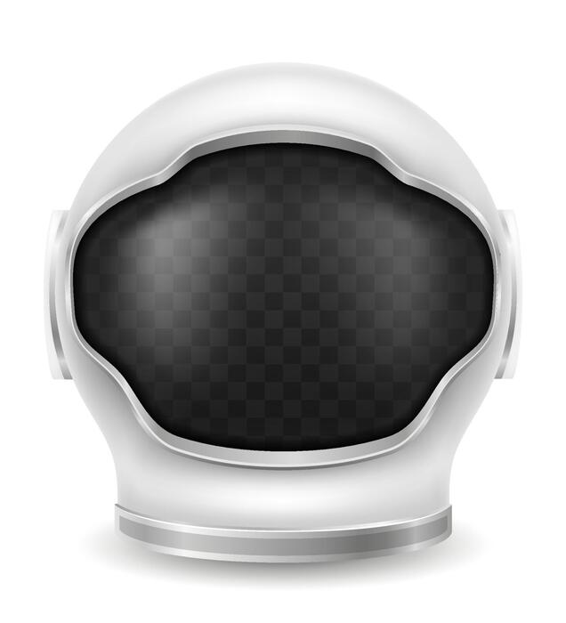 Astronaut Helmet Vector Art, Icons, and Graphics for Free Download