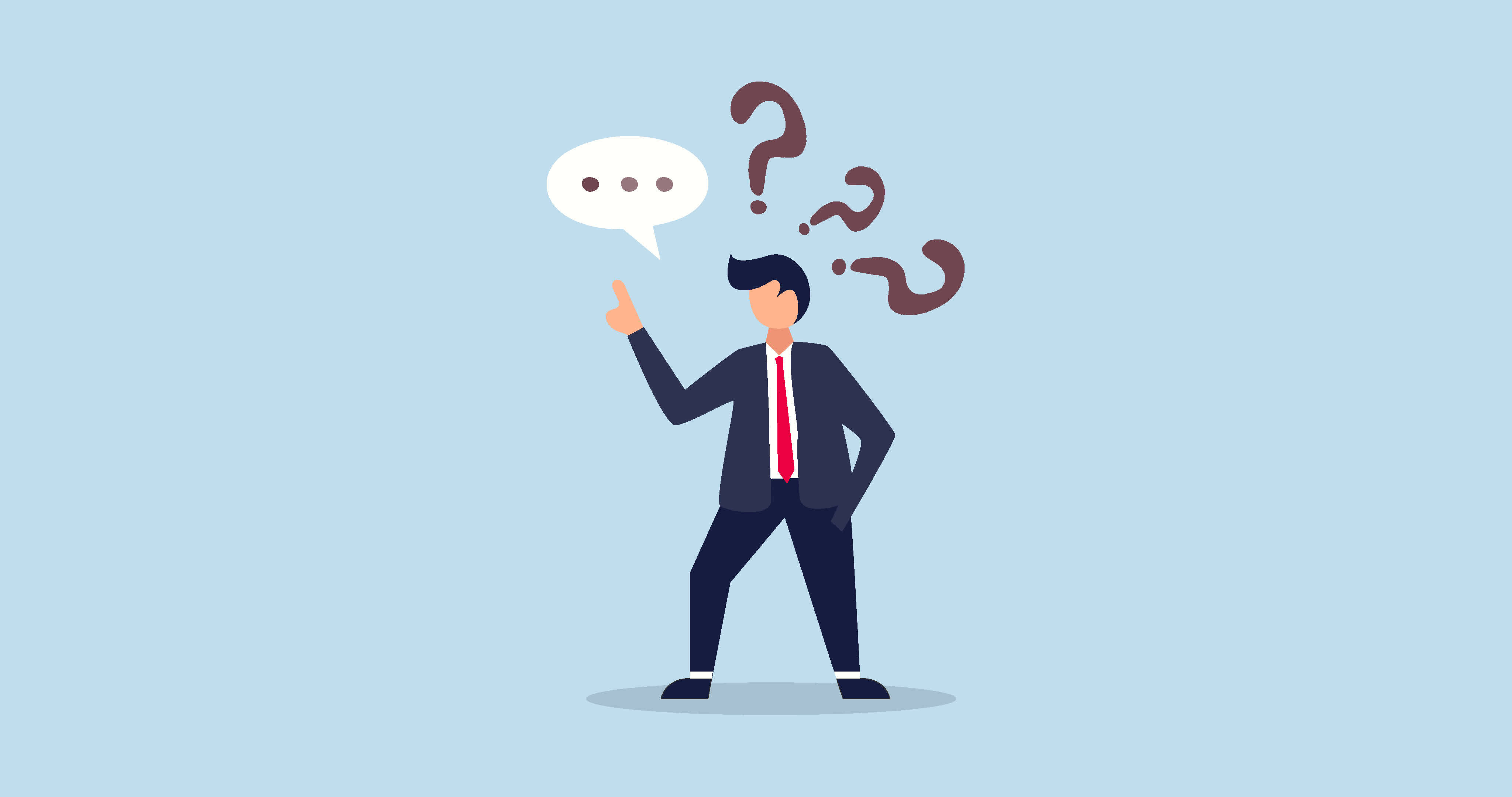4k Answer business question animation, determination businessman comes ... 4k Answer business question animation, determination businessman comes ...