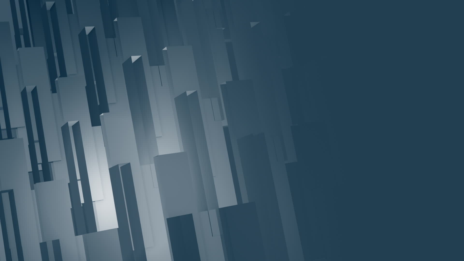 Abstract, blue corporate or technology motion background animation with copy space - patterned ...