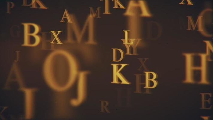 Alphabet Animation Stock Video Footage for Free Download