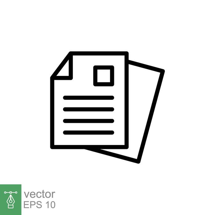 Research Paper Icon Vector Art, Icons, and Graphics for Free Download