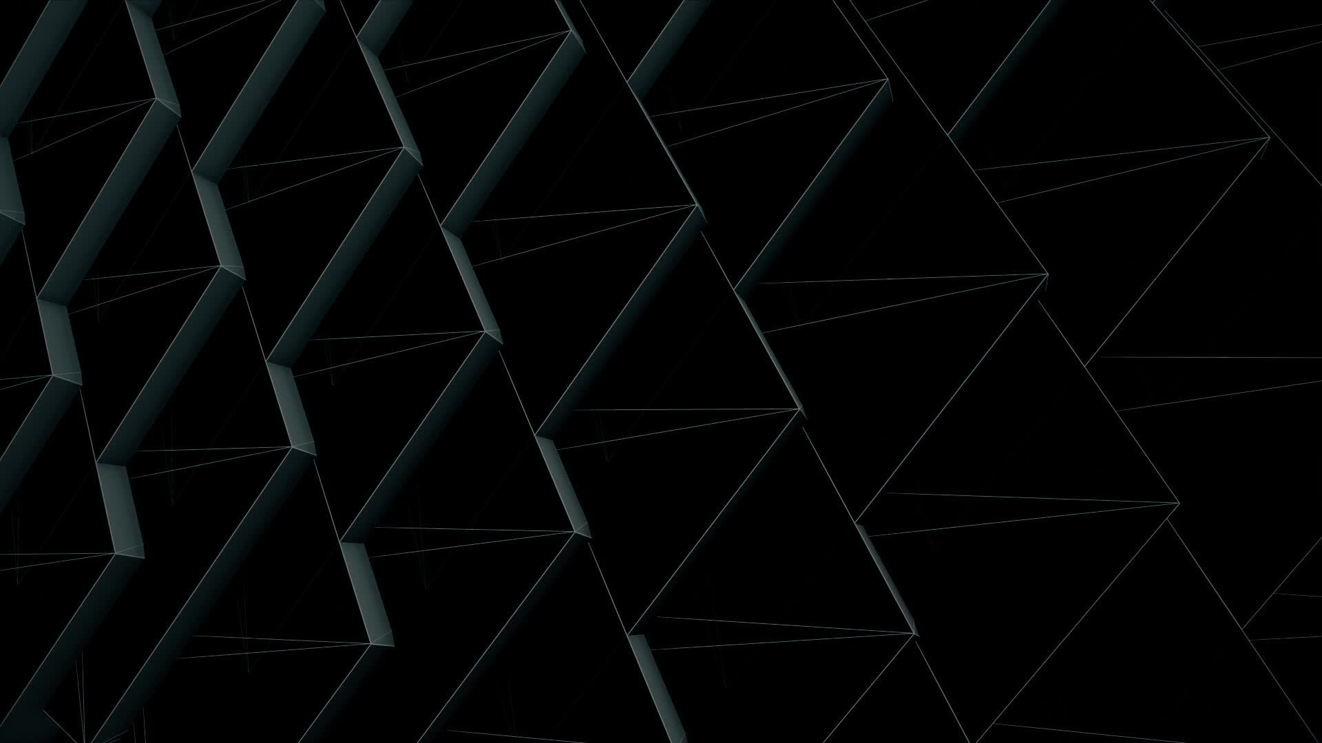 Clean Dark Minimalist Geometric Background With Repeating Sawtooth