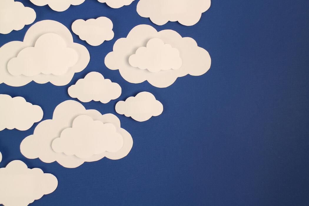 Paper Cloud Stock Photos, Images and Backgrounds for Free Download
