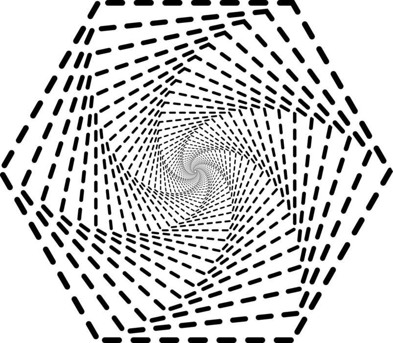 Hexagon Spiral Vector Art, Icons, and Graphics for Free Download
