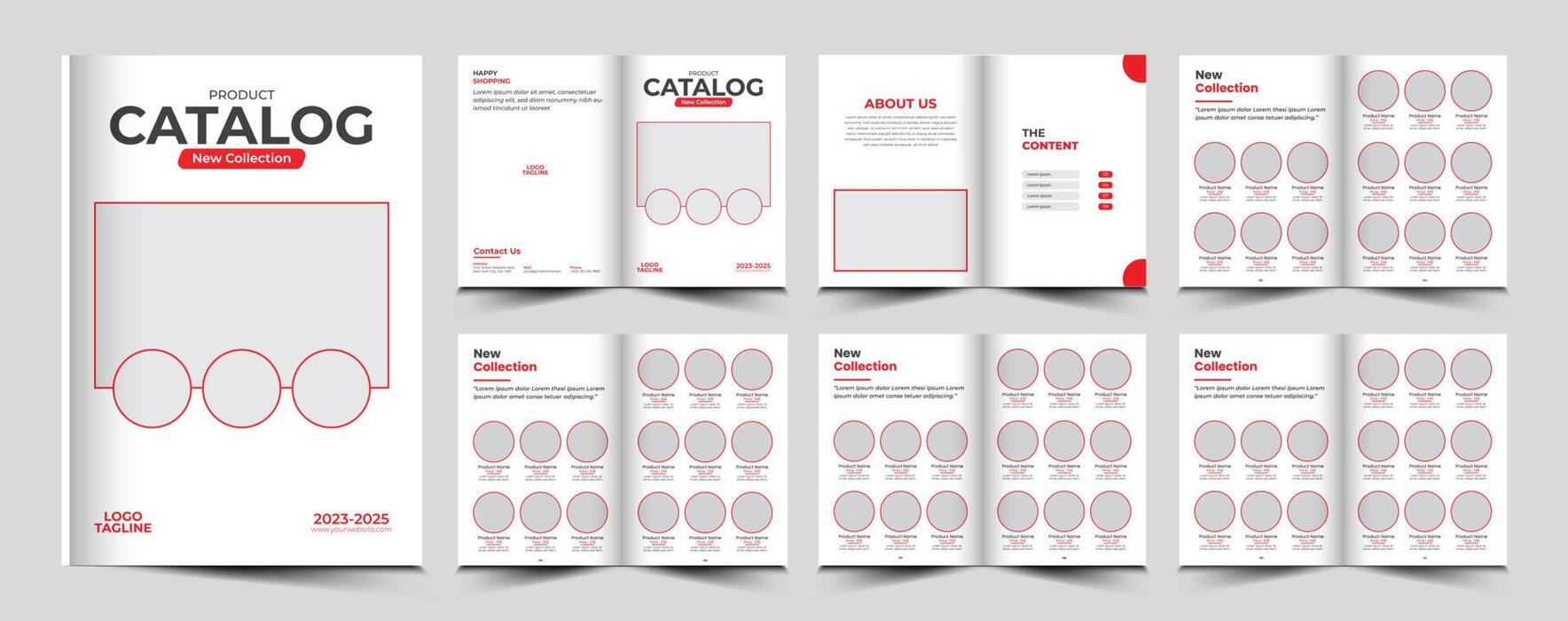 Product Catalog Template Vector Art, Icons, and Graphics for Free Download