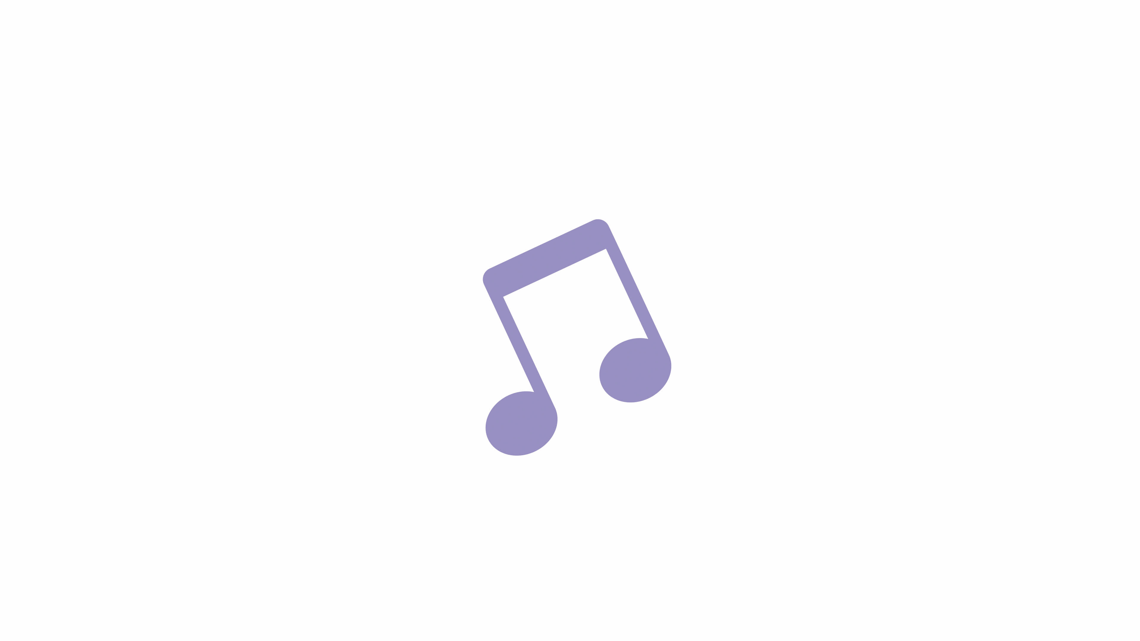 Animated musical note. Music performance. Visual record, composition ...