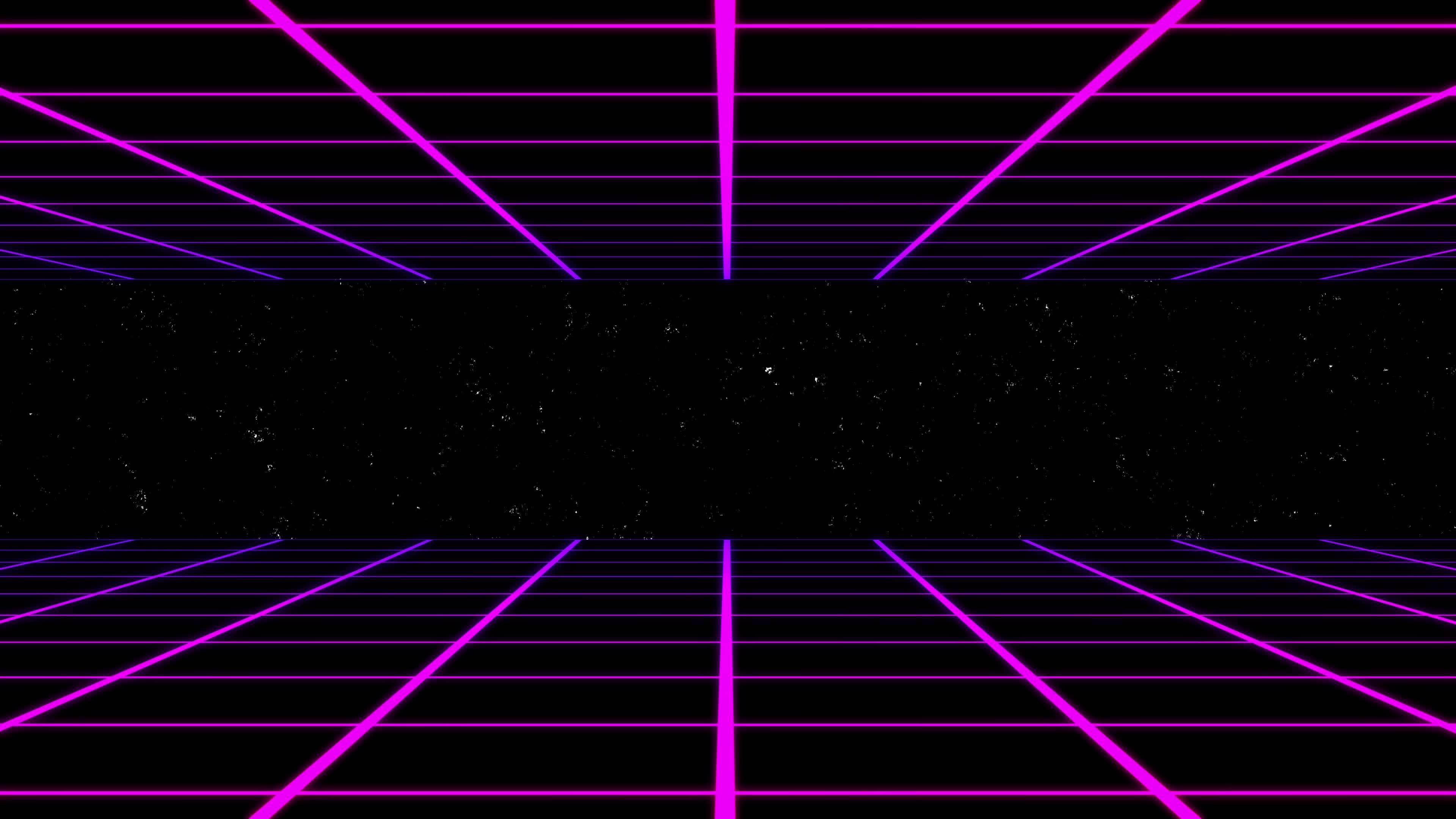 neon gradient grid retro sci-fi space cyberpunk background 21519851 Stock Video at Vecteezy