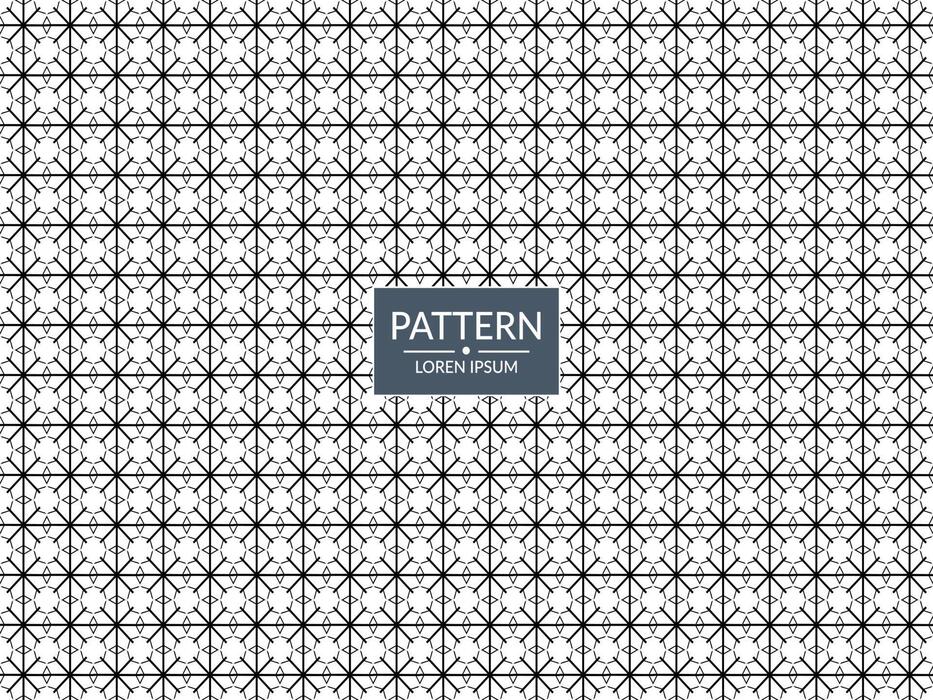 Abstract Geometric Line Pattern Vector Art, Icons, and Graphics for ...