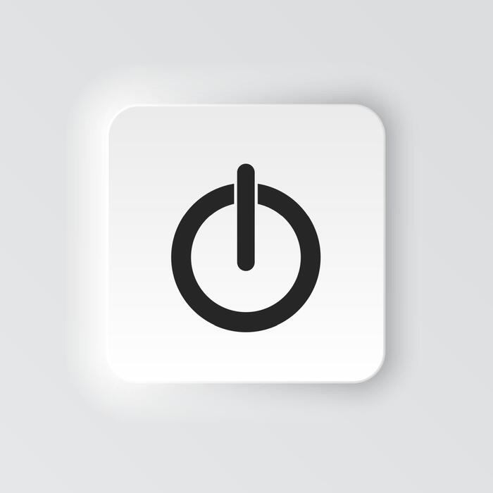 Power Button Icon Vector Art, Icons, and Graphics for Free Download