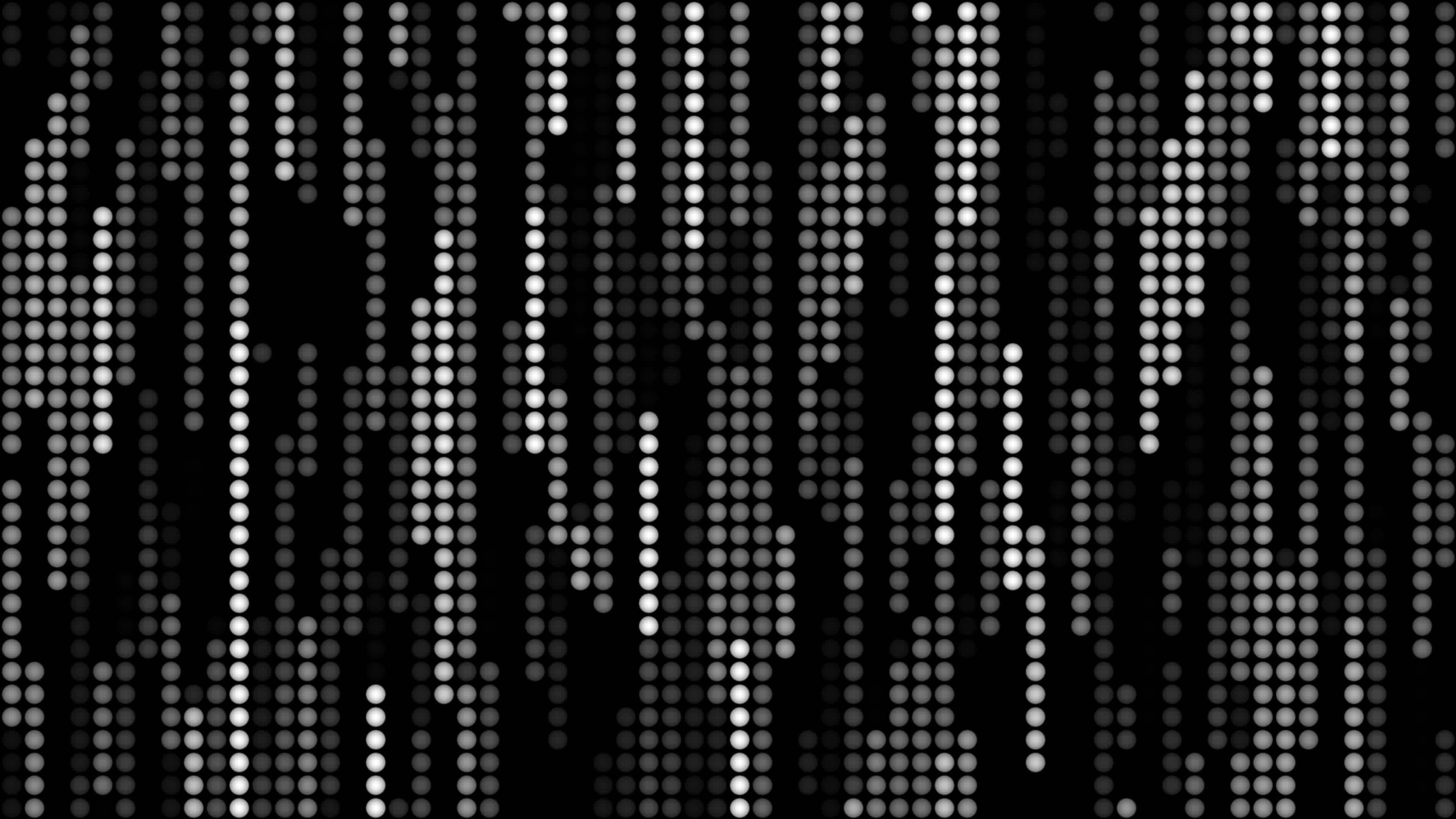 Abstract Black And White Flying Lines Stripes Of Dots And Energy Particles Abstract Disco