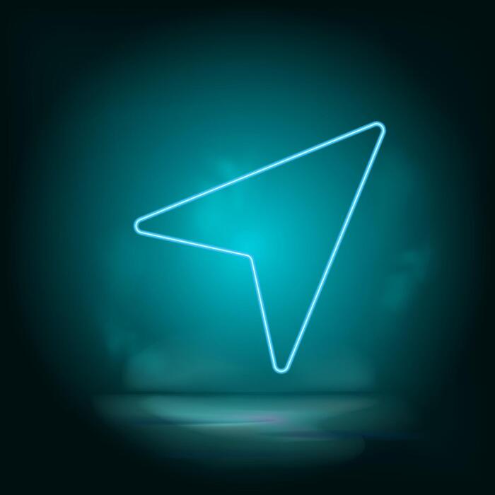 Neon Cursor Vector Art, Icons, and Graphics for Free Download