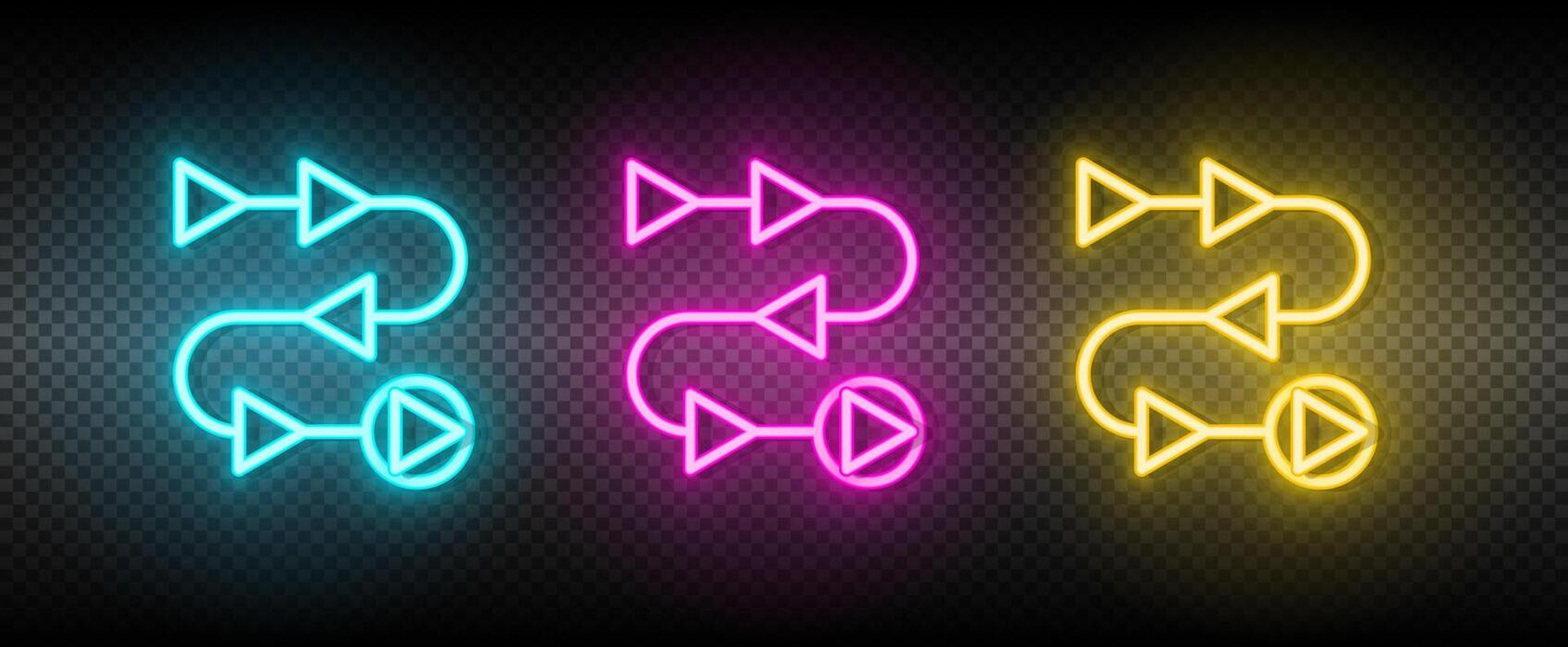Neon Cursor Vector Art, Icons, and Graphics for Free Download