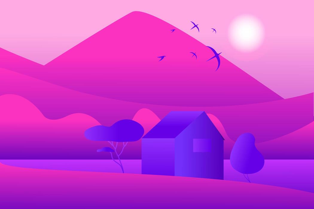 Colorful Landscape Vector Art, Icons, and Graphics for Free Download