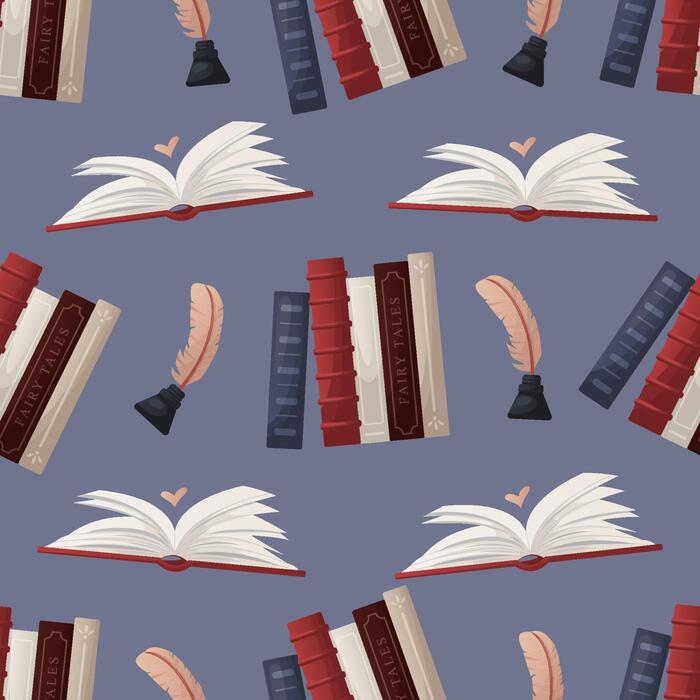 Literature Pattern Vector Art, Icons, and Graphics for Free Download