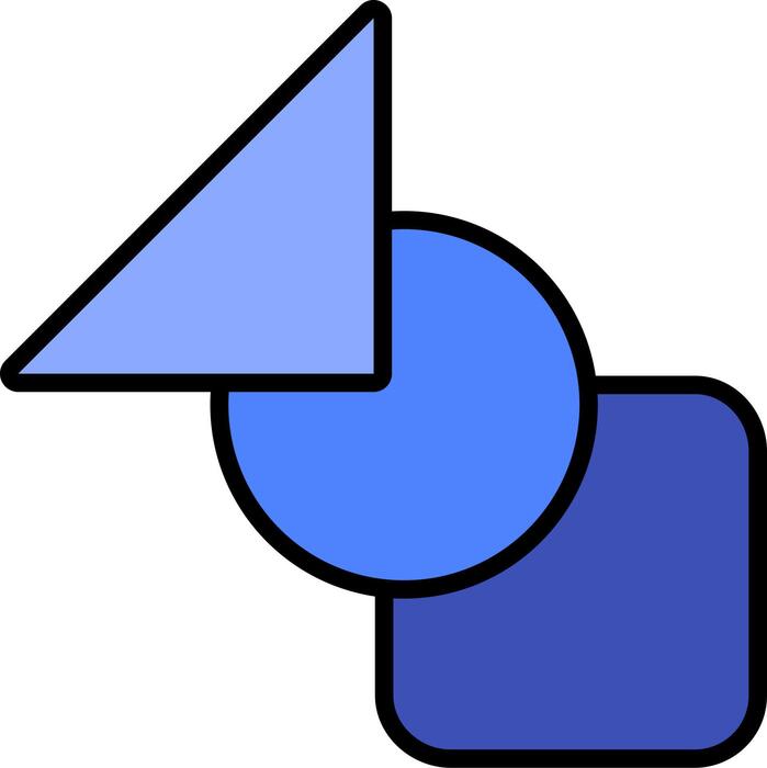 Geometric Shapes Outline Vector Art, Icons, and Graphics for Free Download