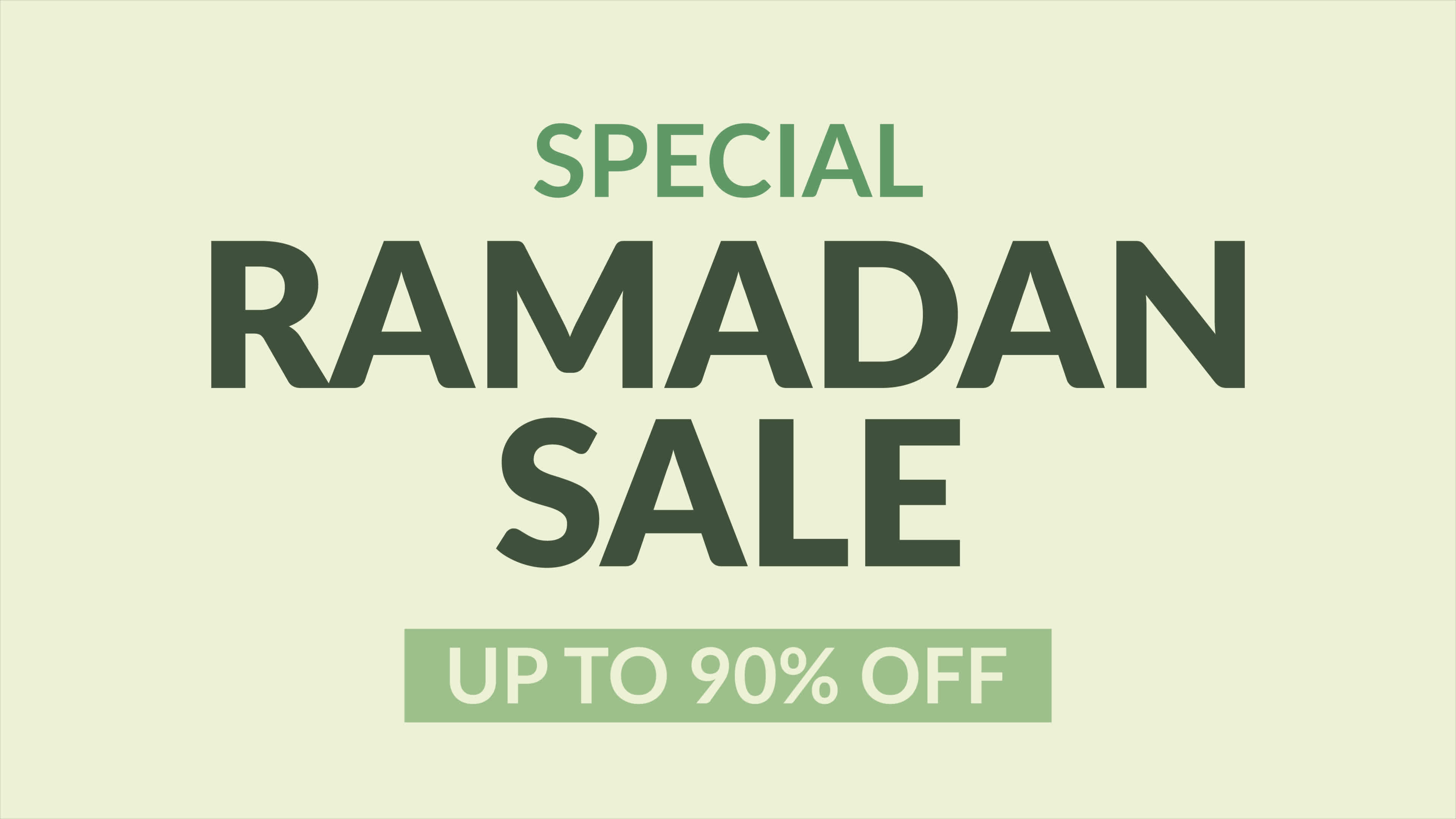 special ramadan sale up to 90 percent off text loop animation 21577280 ... special ramadan sale up to 90 percent off text loop animation 21577280 ...