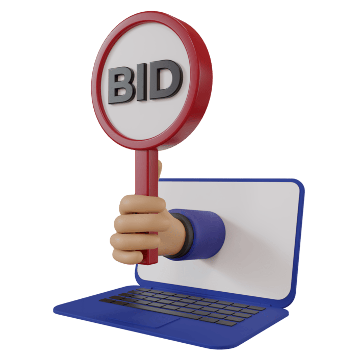 Bidding PNGs for Free Download
