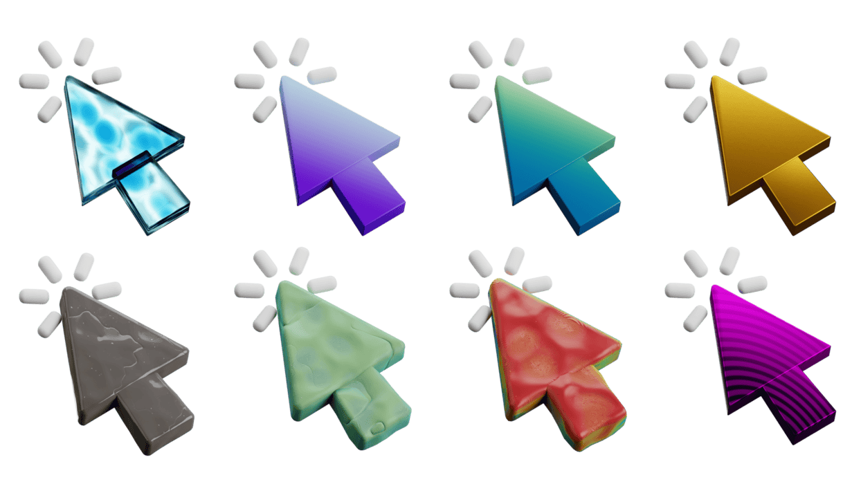 Pixel Cursor PNGs for Free Download