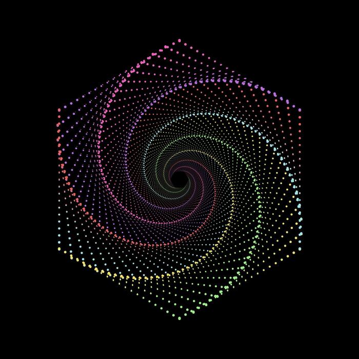 Hexagon Spiral Vector Art, Icons, and Graphics for Free Download