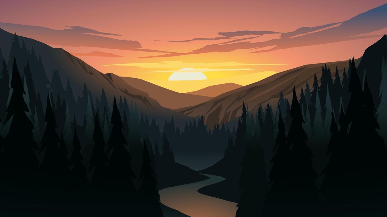 Landscape Vector Art, Icons, and Graphics for Free Download