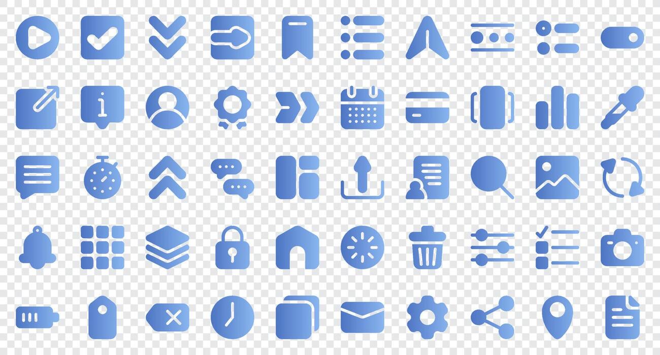 Interface Icon Set Vector Art, Icons, and Graphics for Free Download