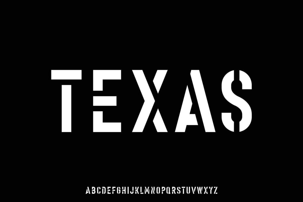 Texas Font Vector Art, Icons, and Graphics for Free Download