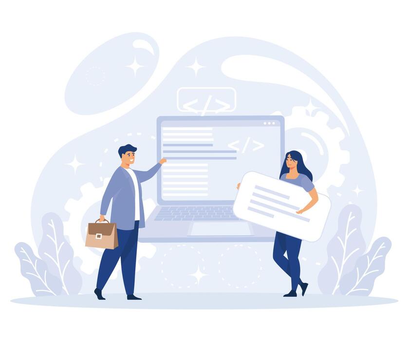 Pair Programming Vector Art, Icons, and Graphics for Free Download