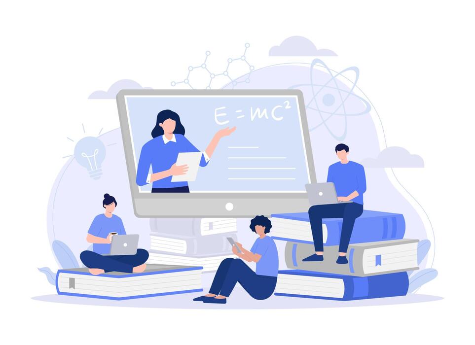 Computer Class Vector Art, Icons, and Graphics for Free Download