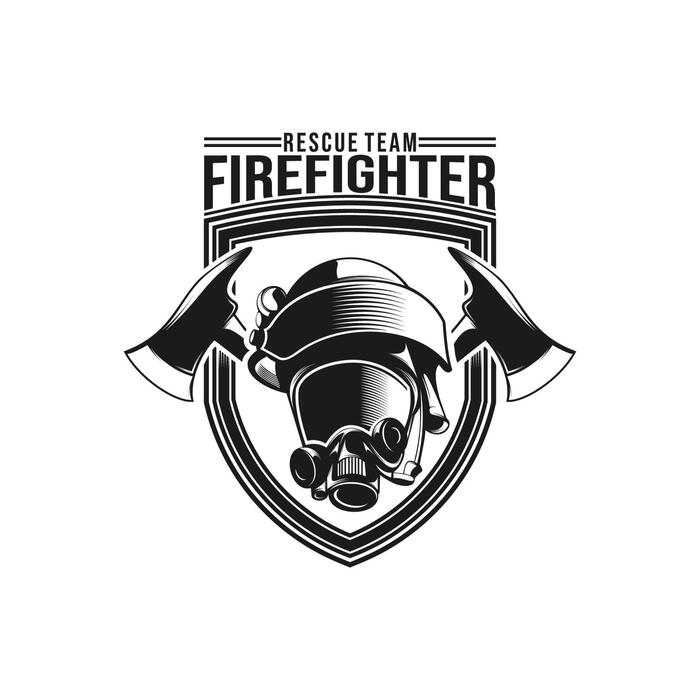 Firefighter Logo Vector Art, Icons, and Graphics for Free Download