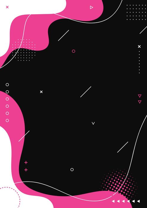 Pink And Black Abstract Background Vector Art, Icons, and Graphics for ...