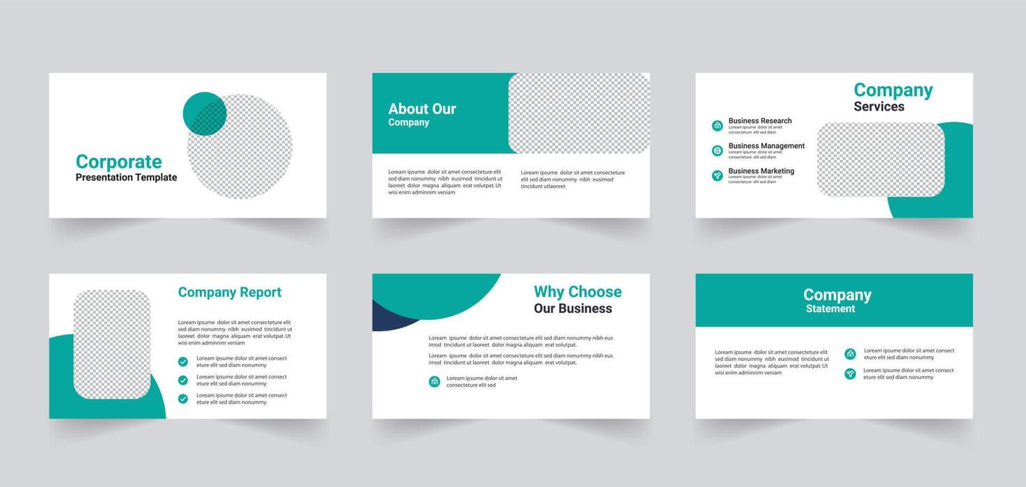 Business Powerpoint Template Vector Art, Icons, and Graphics for Free ...