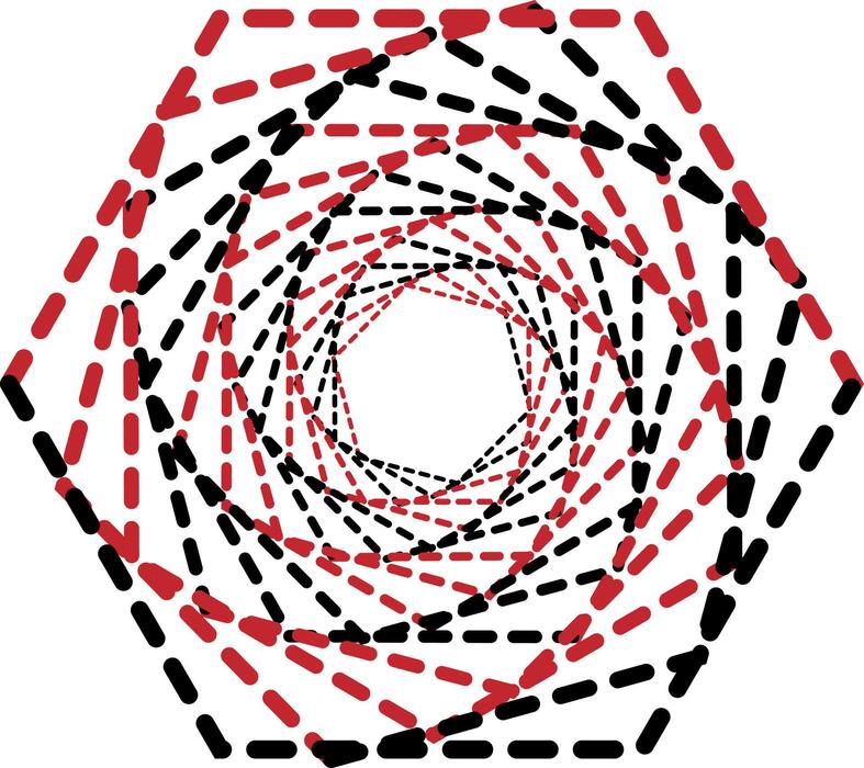 Hexagon Spiral Vector Art, Icons, and Graphics for Free Download