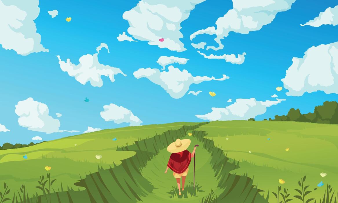 Walking Background Vector Art, Icons, and Graphics for Free Download