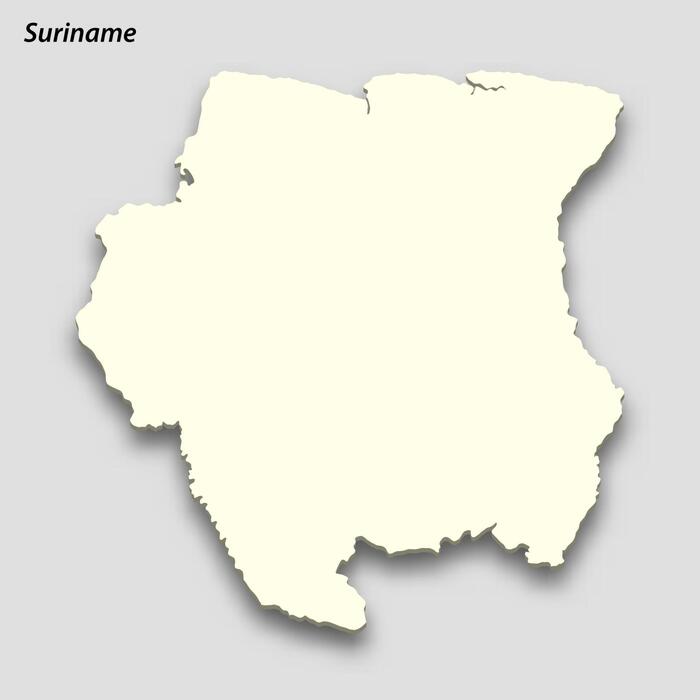 Suriname Map Vector Art, Icons, and Graphics for Free Download