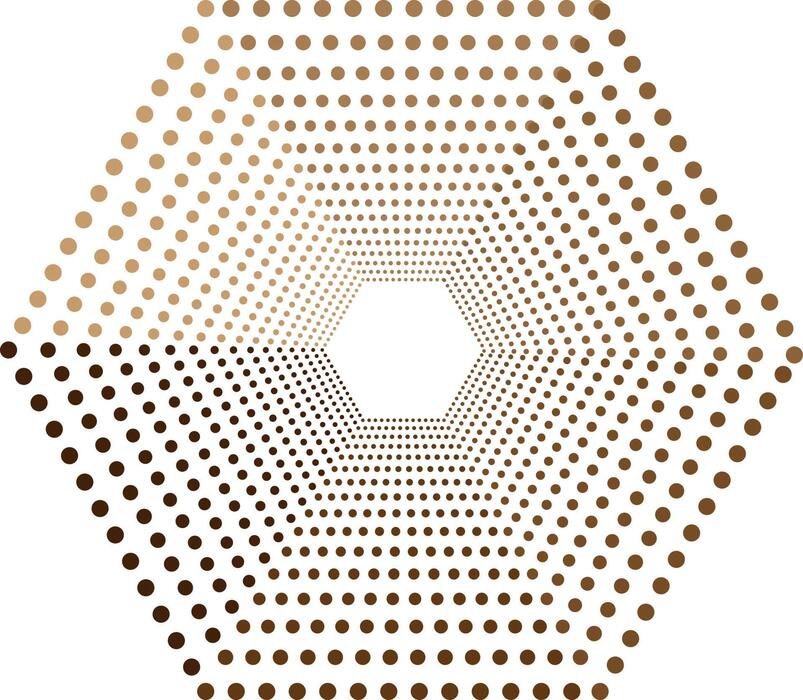 Hexagon Halftone Vector Art, Icons, and Graphics for Free Download