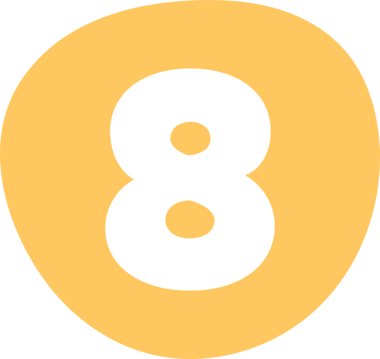 Number 8 PNGs for Free Download