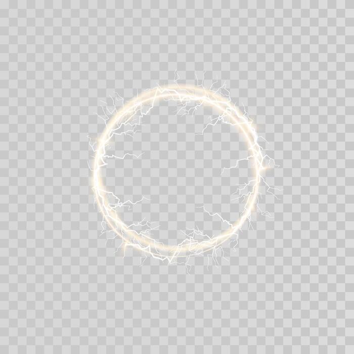 Thunder Circle Vector Art, Icons, and Graphics for Free Download