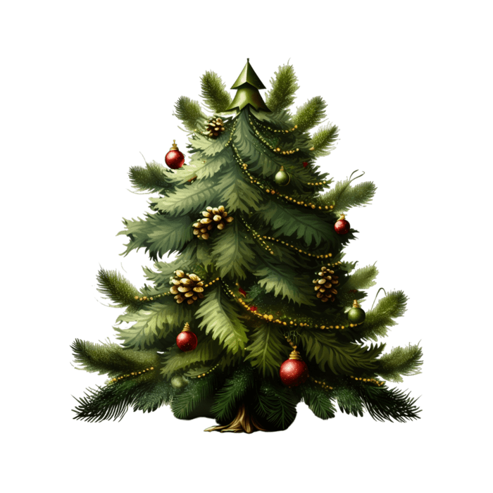 Christmas Tree Clipart PNGs for Free Download