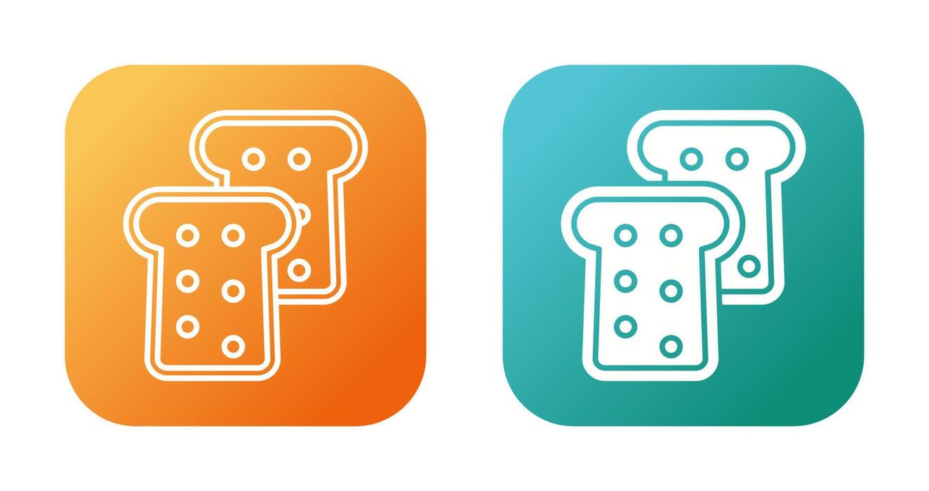 Toast Bread Icon Vector Art, Icons, and Graphics for Free Download