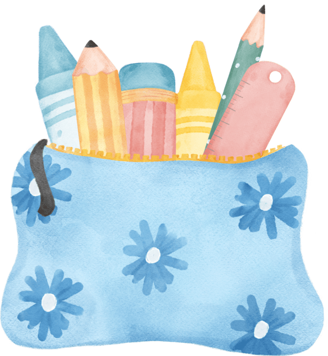 Watercolor School PNGs for Free Download