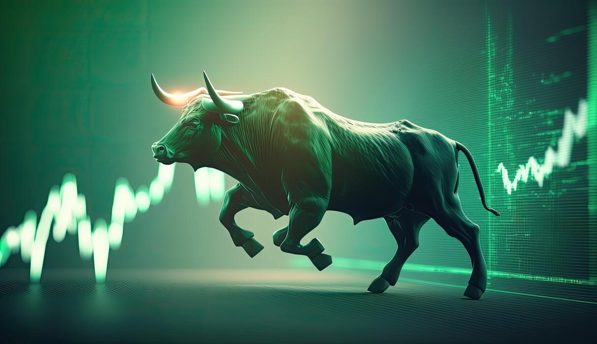 Market Trading Bull Stock Photos, Images and Backgrounds for Free Download