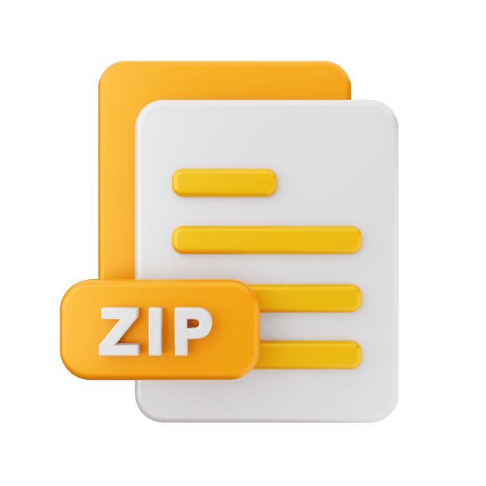 Zip File PNGs for Free Download